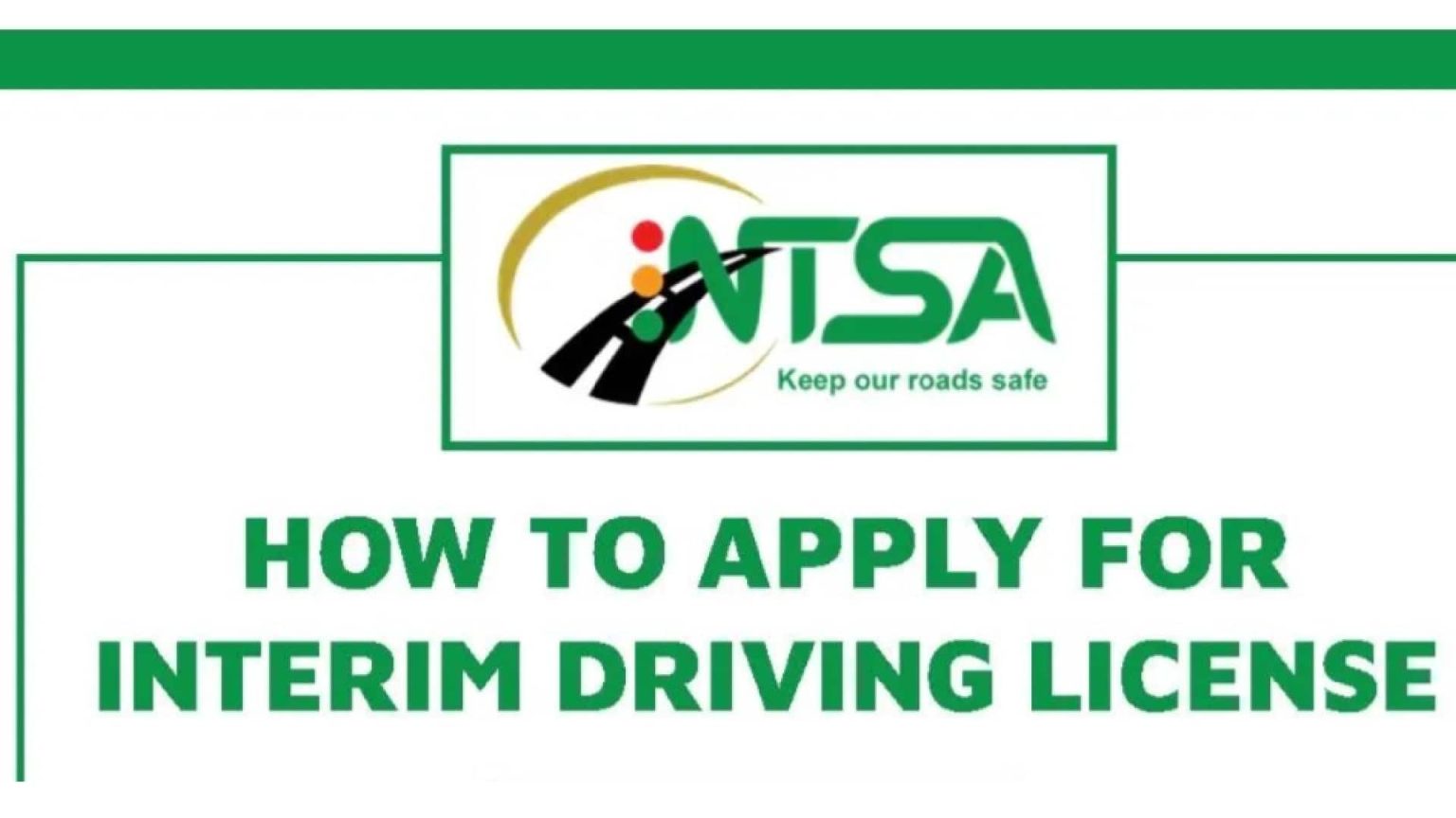 How to Apply for an Interim Driving License Using eCitizen - Sensei College